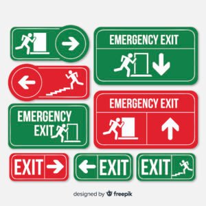 Fire Safety, Hydrant, Alarm, Point, Evacuation Signs | Cyber Group
